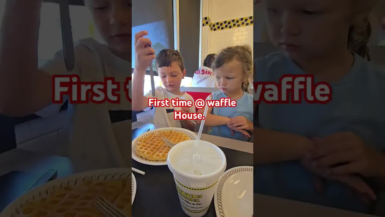 the full life crew: first waffle house experience!