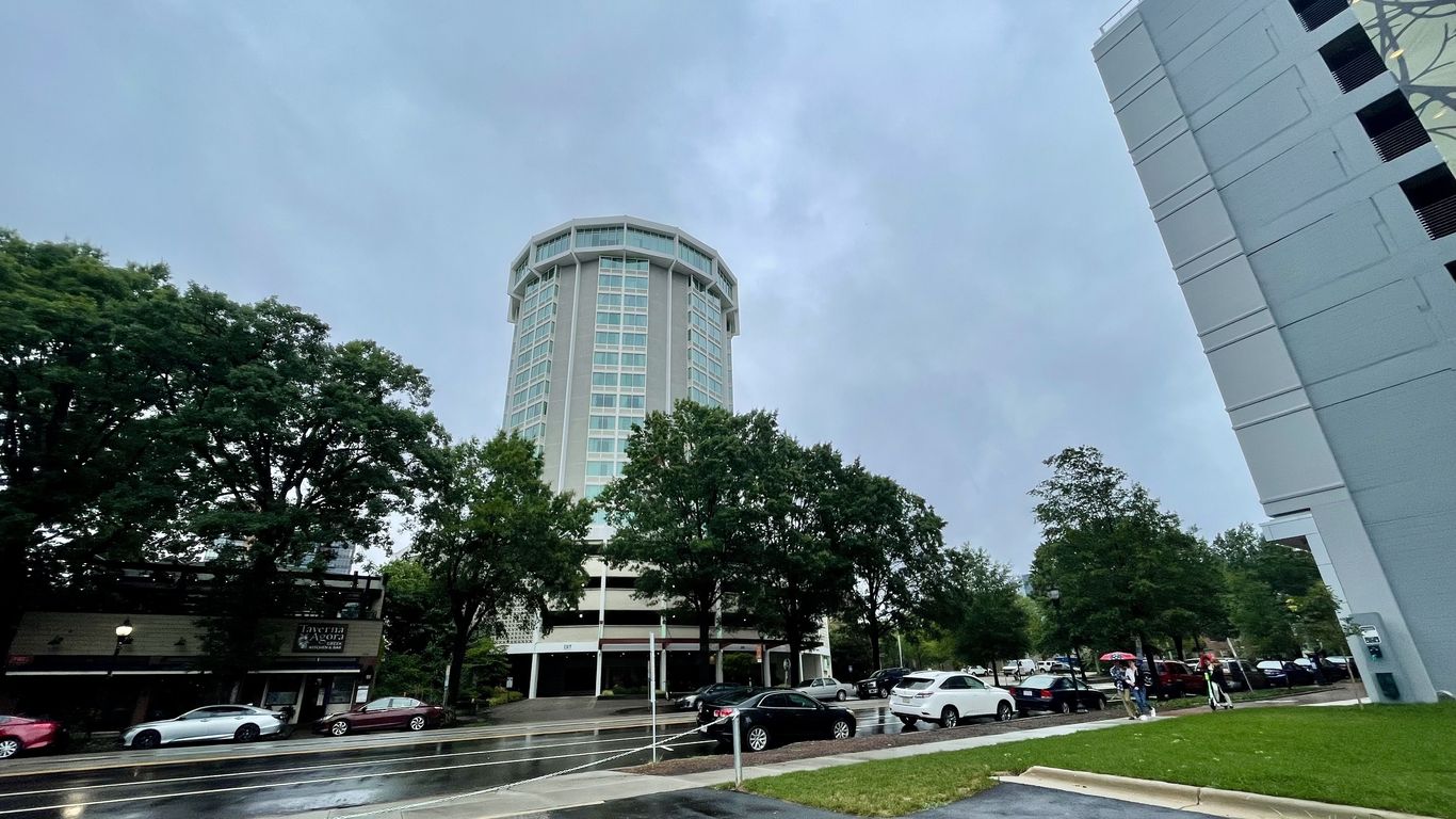 Instead of demolition, Raleigh's circular Holiday Inn will become Hotel ...