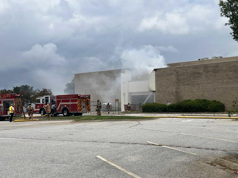Fire at Haywood Mall under investigation