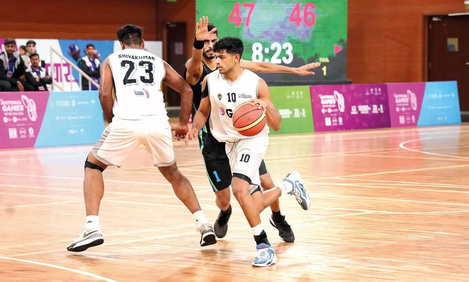 Jeshua hopes to take University route to India basketball team