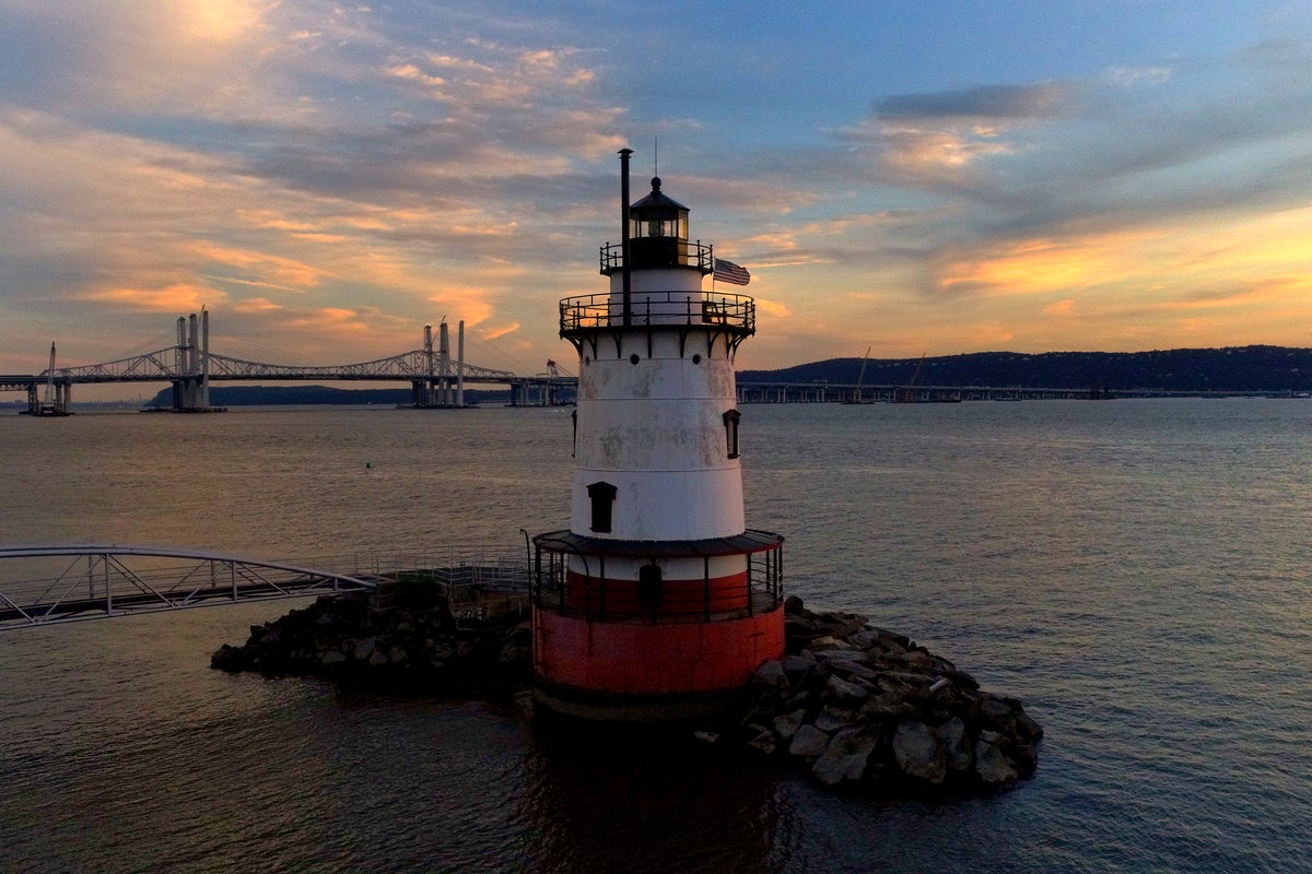 Historic New York lighthouse was vandalized and set on fire