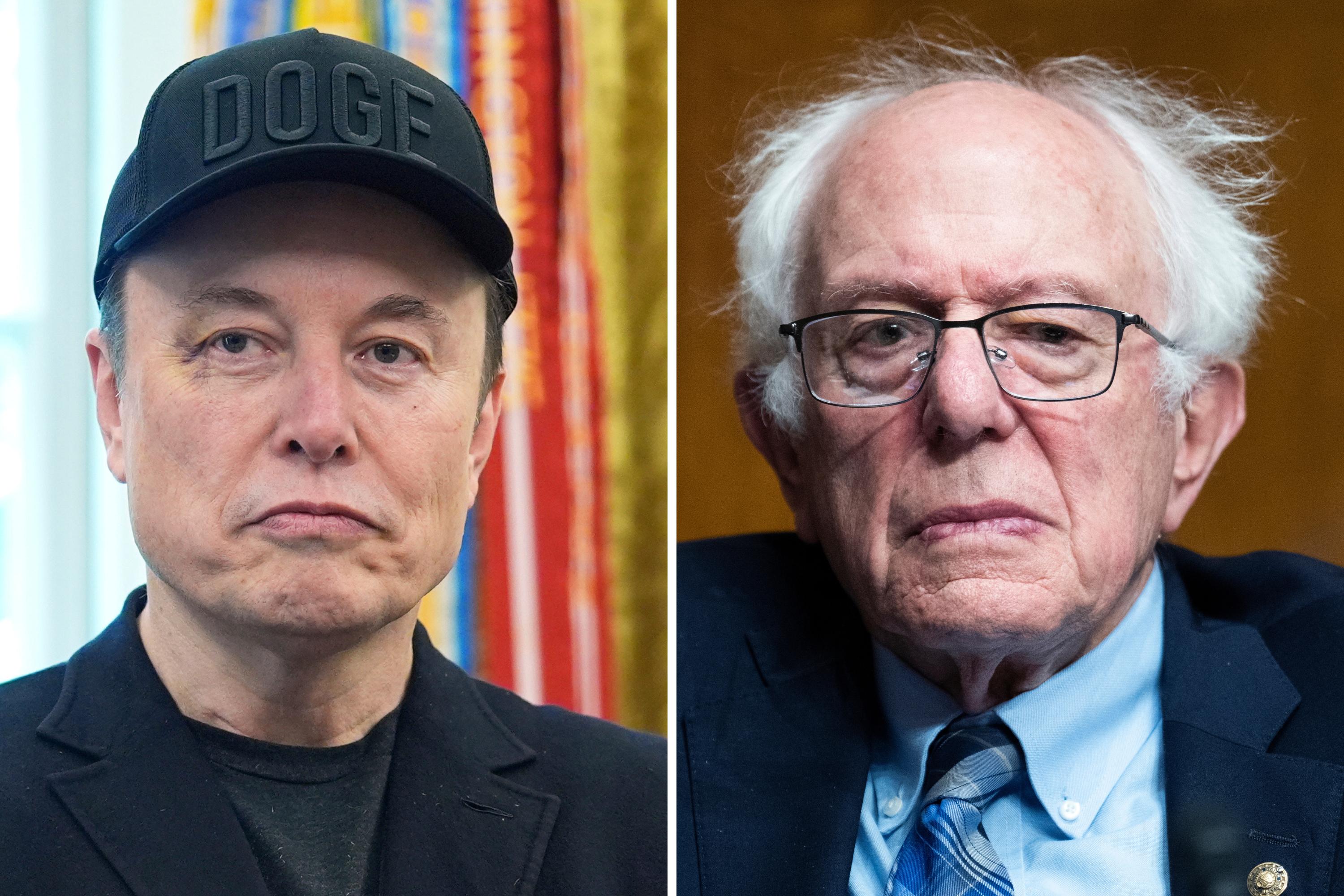 Bernie Sanders agrees with Elon Musk