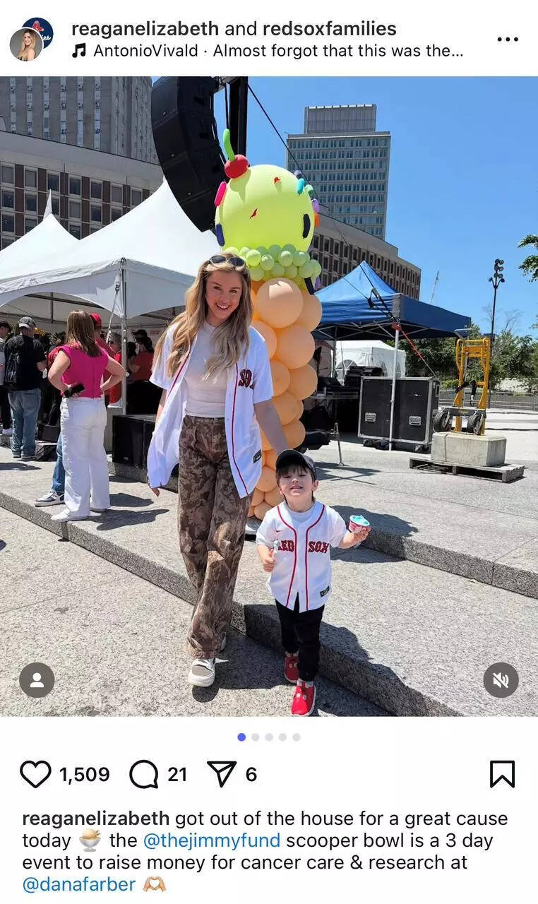 Alex Bregman’s wife Reagan Bregman leads family outing at Scooper Bowl ...