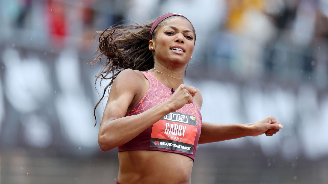 Sprinter Gabby Thomas has Achilles injury, won't run at worlds