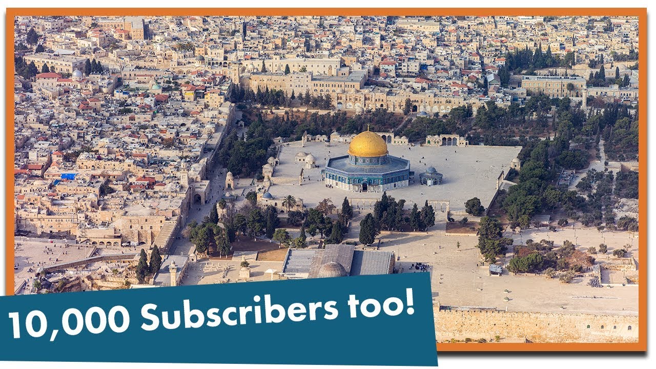 I'm in Jerusalem!