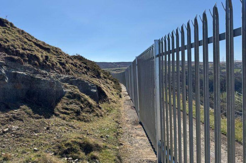 200m steel fence blocking beauty spot view to be removed after public ...