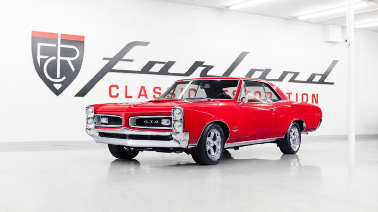 Award-Winning 1966 Pontiac GTO Restomod Offered by Farland Classic ...