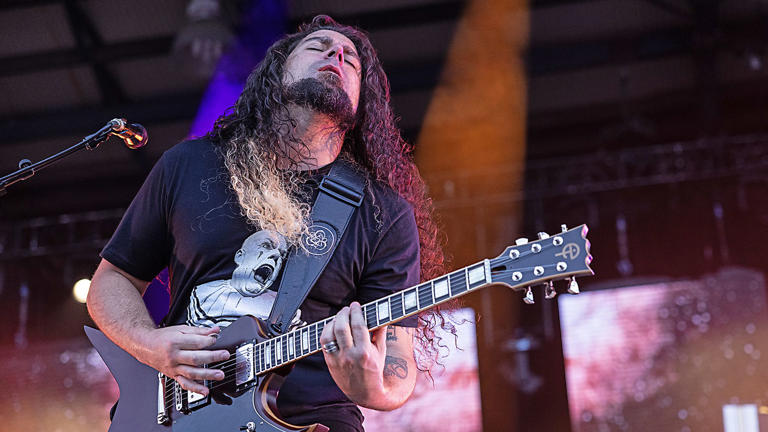 Coheed and Cambria's Claudio Sanchez walks us through his wicked new guitar company and his ...
