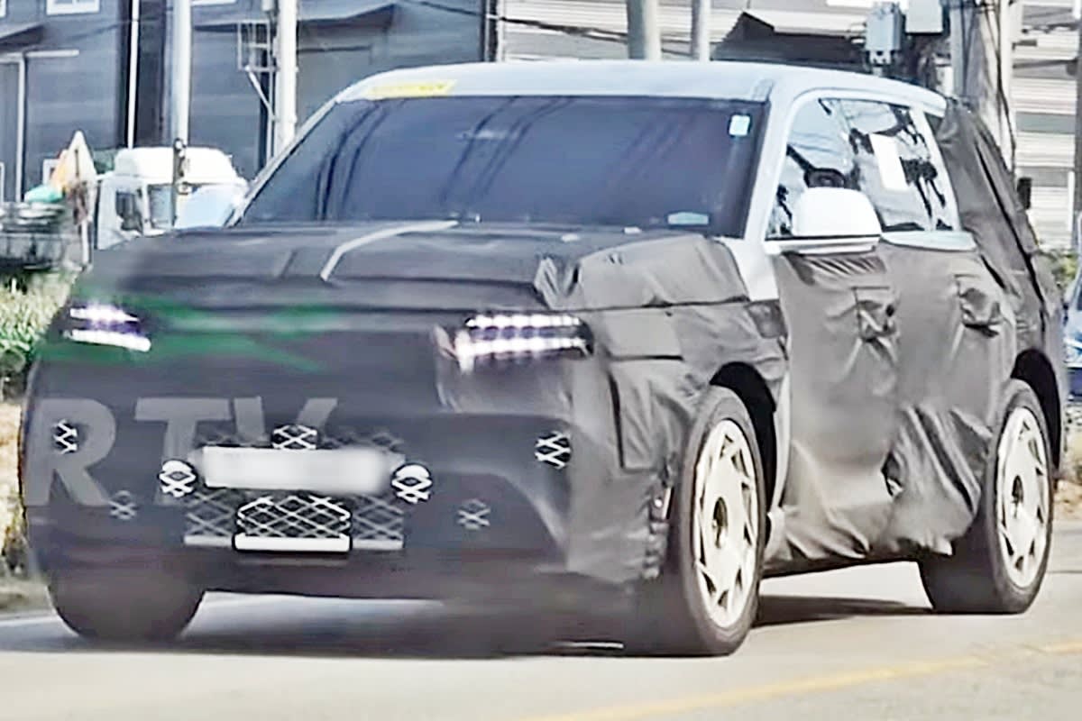 Leaked GV90 Spyshots Hint at Most Luxurious Genesis Yet