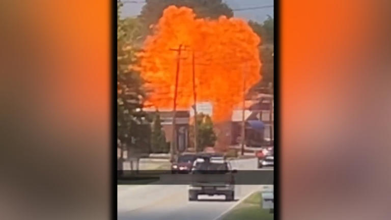 Dramatic video shows building explode in western North Carolina