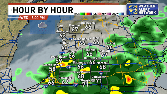 Welcome rainfall develops this afternoon and tonight