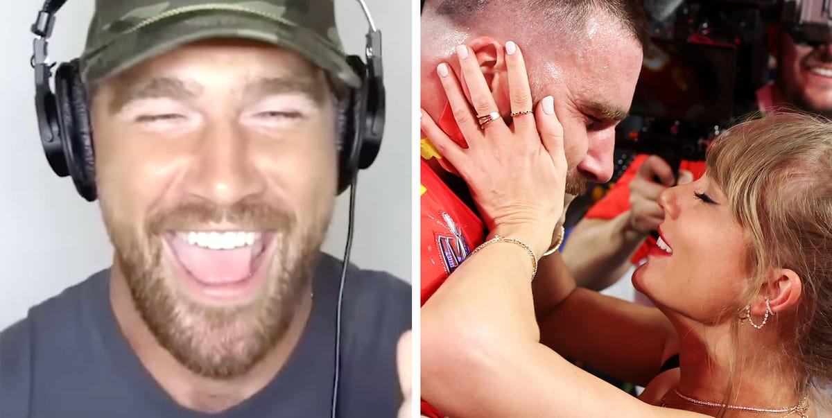 Travis Kelce Couldn’t Hide His Joy While Discussing Taylor Swift Buying Her Music