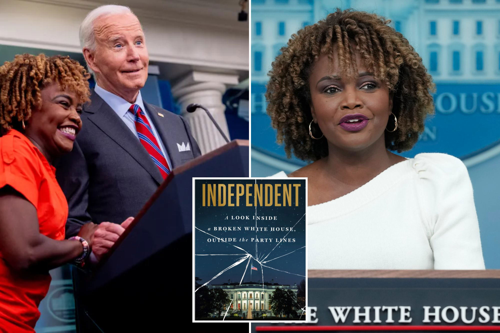 Ex-WH press secretary Karine Jean-Pierre claims she’s no longer a ... Ex-WH press secretary Karine Jean-Pierre claims she’s no longer a ...