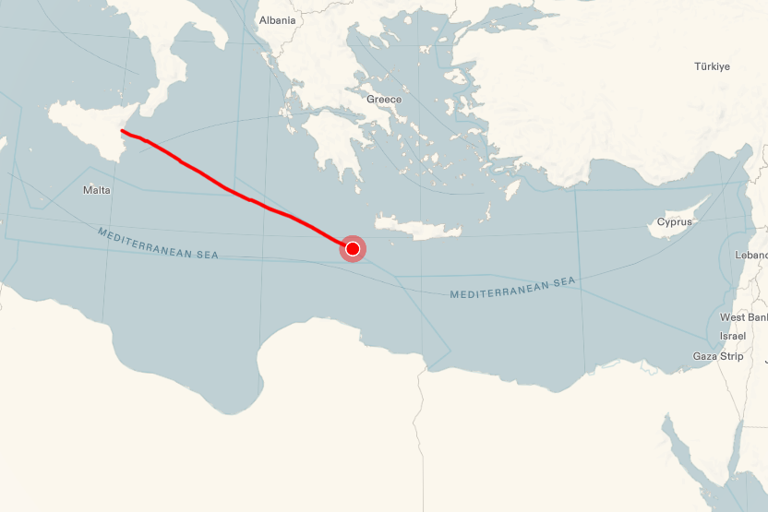 Madleen route tracker: Follow Greta Thunberg’s aid boat as it sails for ...
