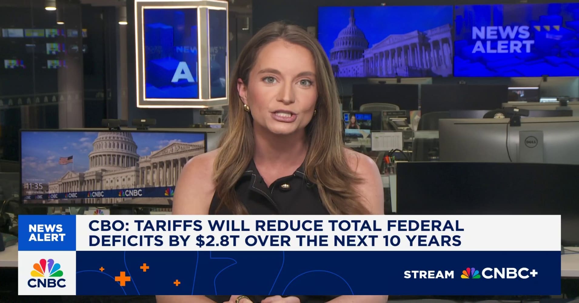 CBO: Tariffs will reduce total federal deficits by $2.8 trillion over the next decade