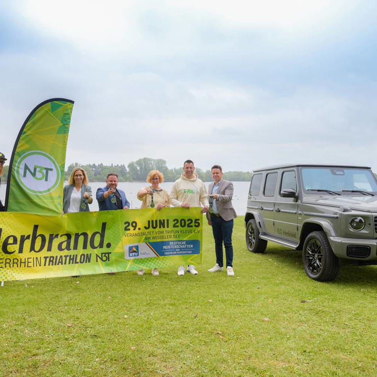 So soll der Niederrhein-Triathlon 2025 zum Party-Spektakel werden