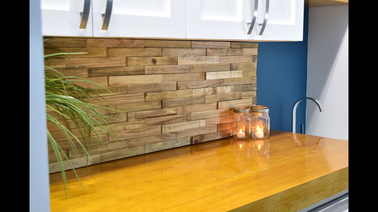 Backsplash From Reclaimed Pallets | DIY Build