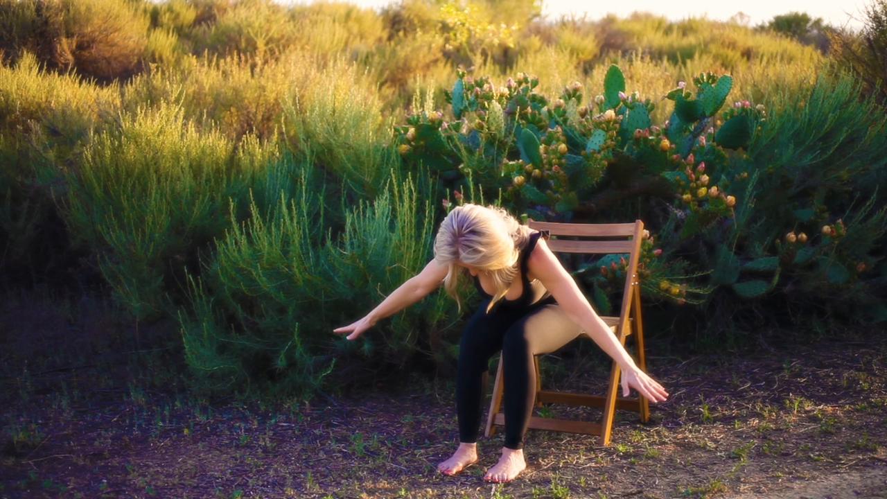 Quick Chair Yoga Morning Stretch for Energy
