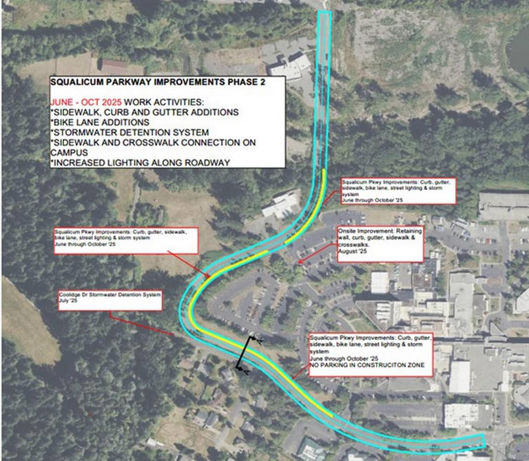 Expect traffic delays near PeaceHealth amid monthslong construction project