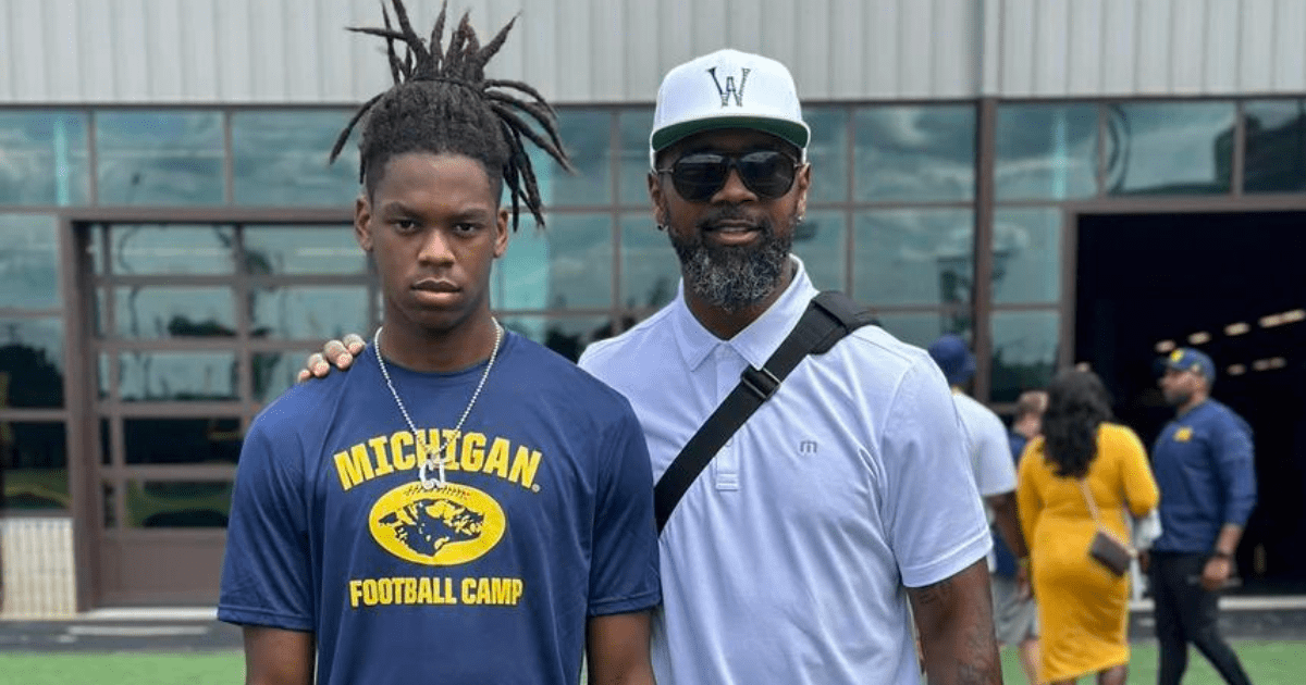 Michigan offers 2027 4-star safety Charles Woodson Jr., son of ...