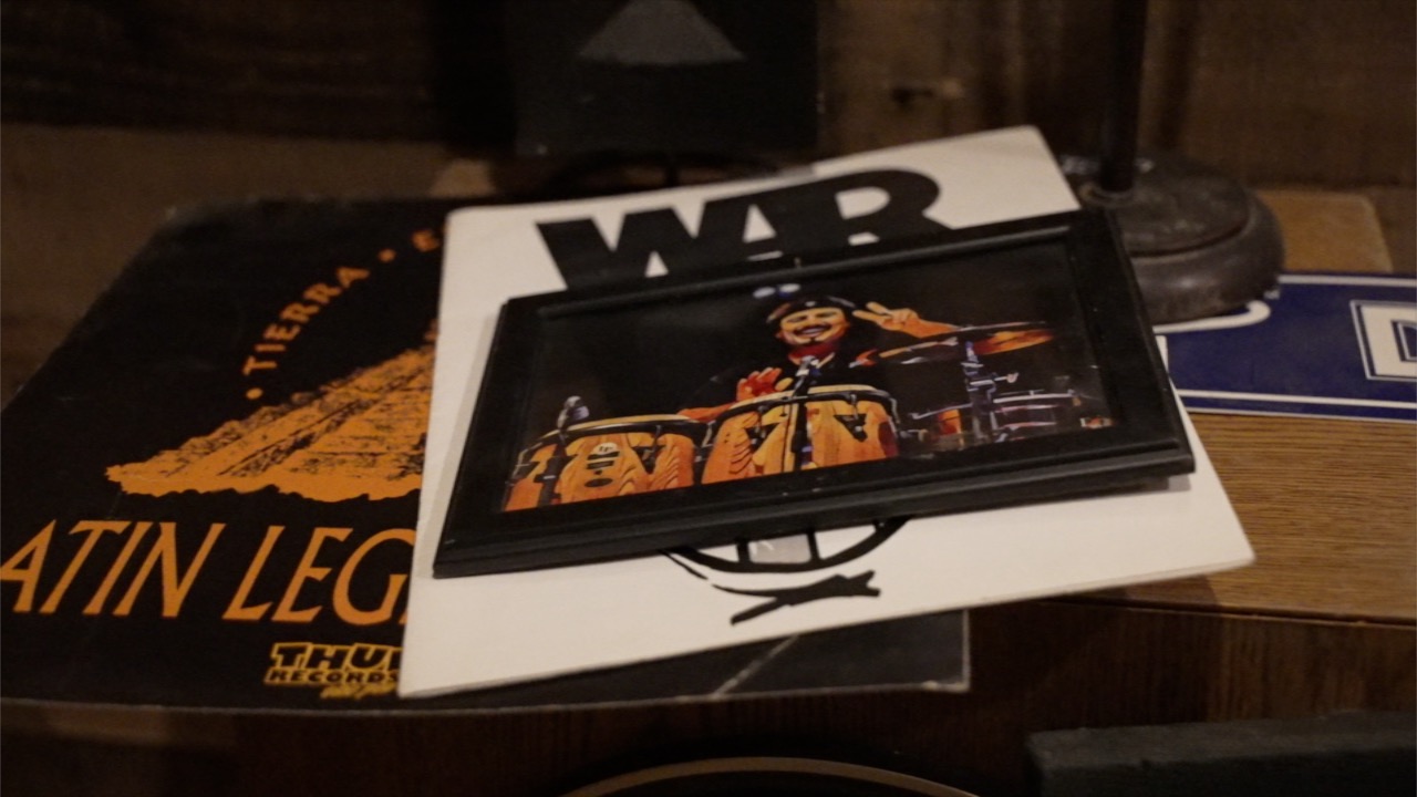 Marcos Reyes celebrates War's star on the Hollywood Walk of Fame