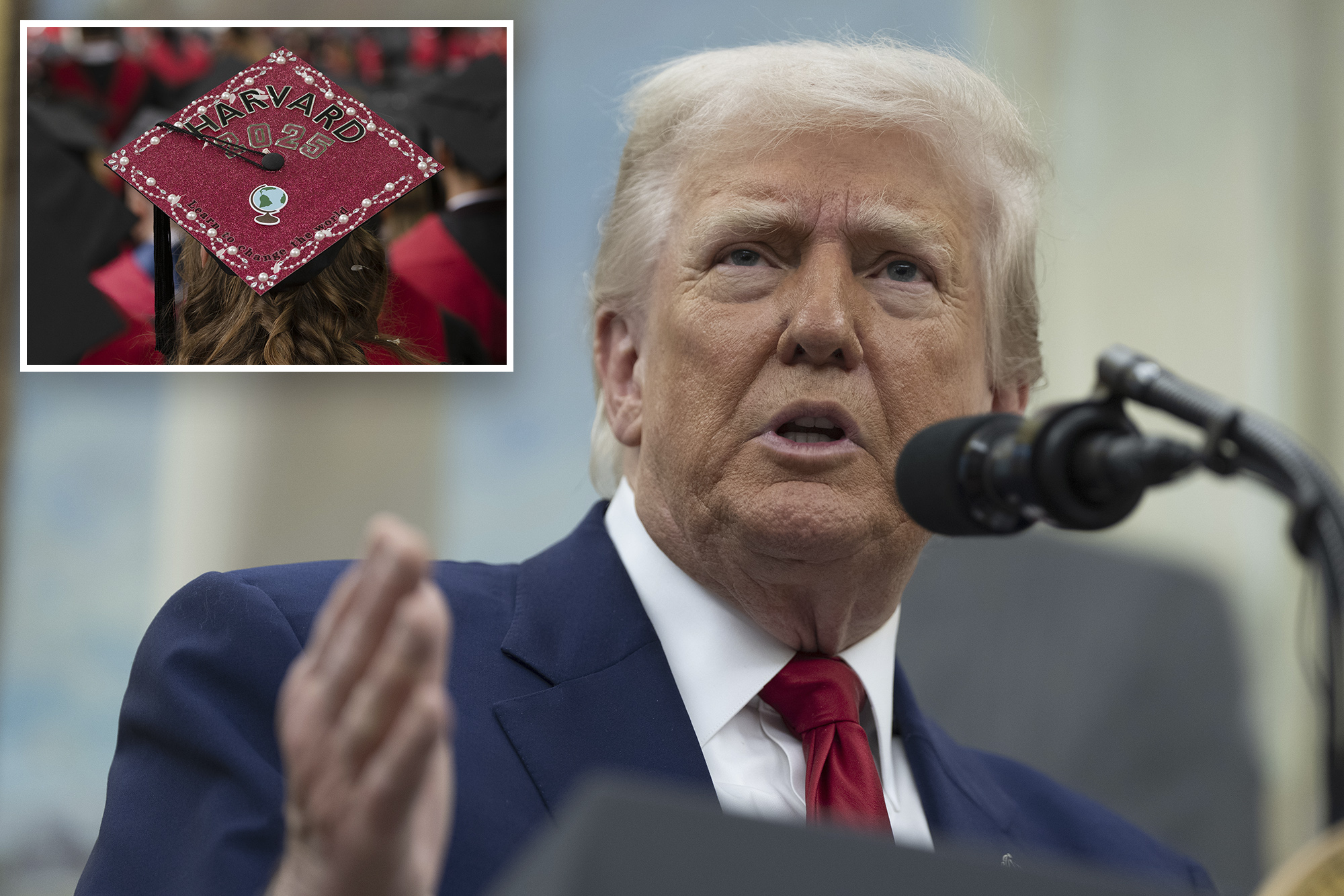 Trump bans international students from studying at Harvard in latest ...