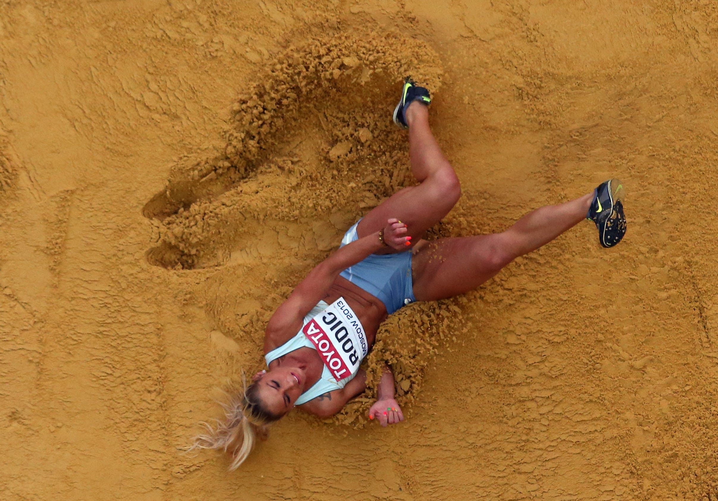 The best of track and field star Snezana Rodic in high-flying images