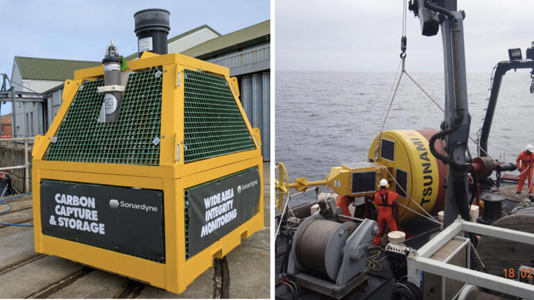 Smart seabed sensors to monitor CO₂ storage at UK’s first offshore ...