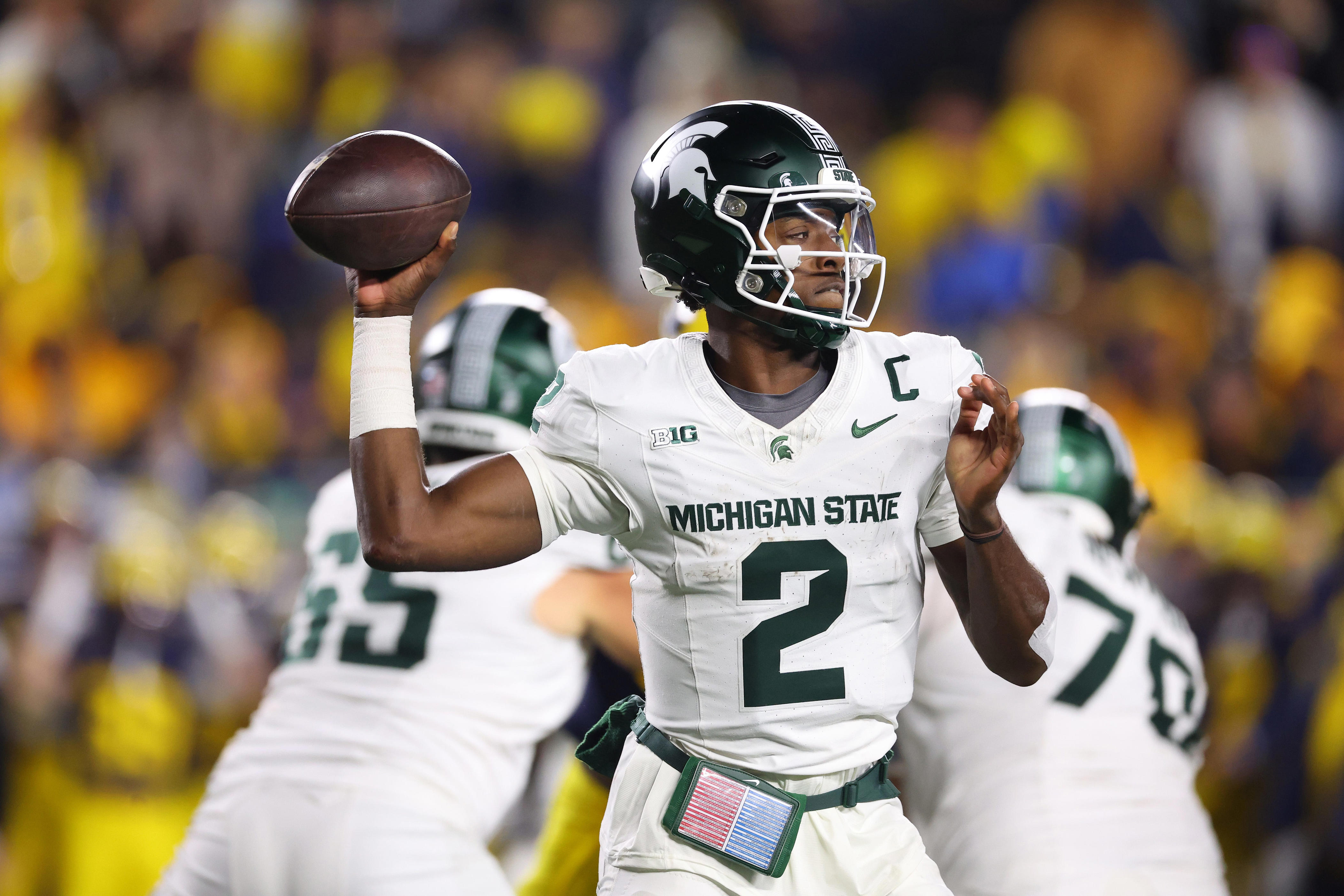 Michigan State QB Aidan Chiles considered a 'rising star' in college ...