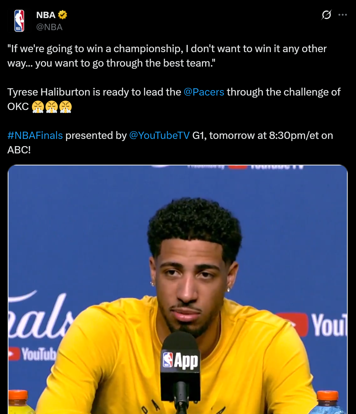 “You want to go through the best team”: Tyrese Haliburton stirs the ...