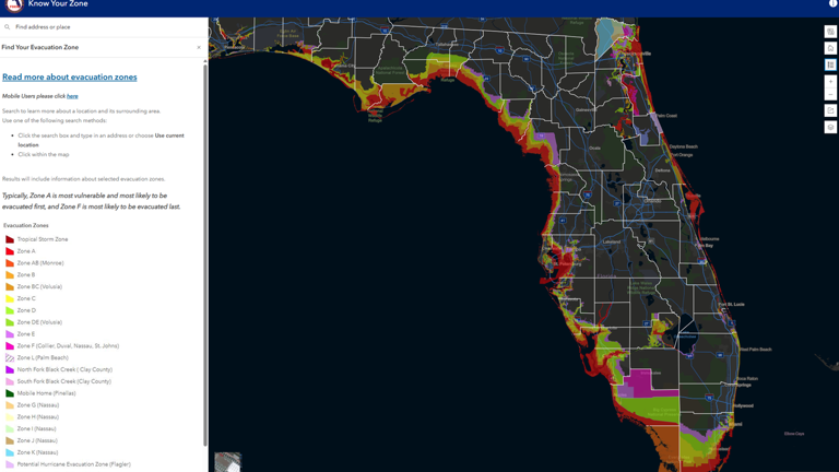 Do you live in an evacuation zone? Here's how to find out