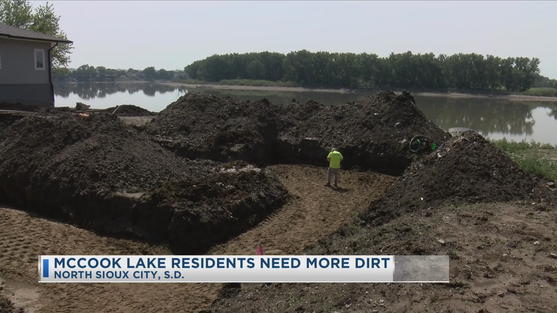 McCook Lake Residents Need More Dirt