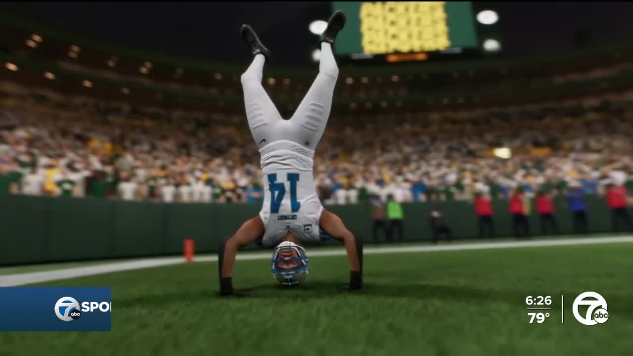 Madden NFL 26 to include Amon-Ra St. Brown's headstand TD celebration