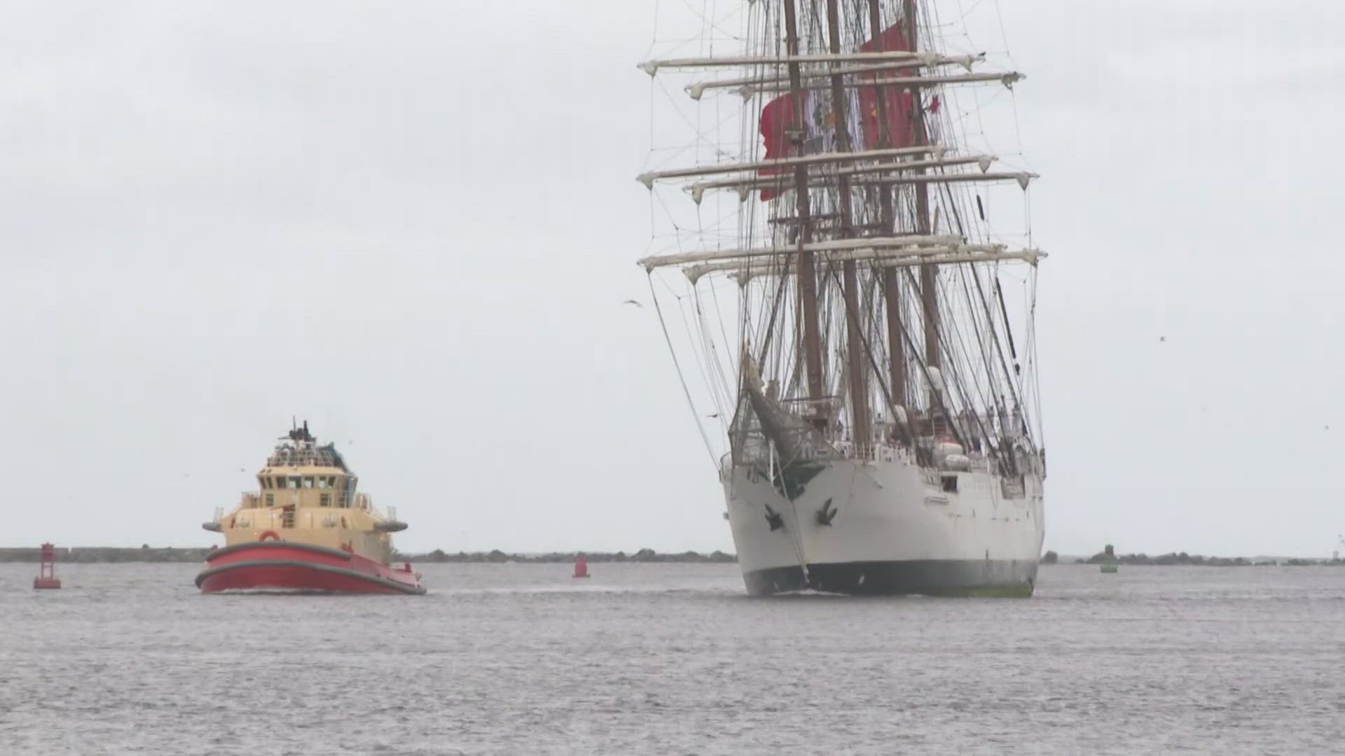 Peruvian Navy training ship docks at Naval Station Mayport