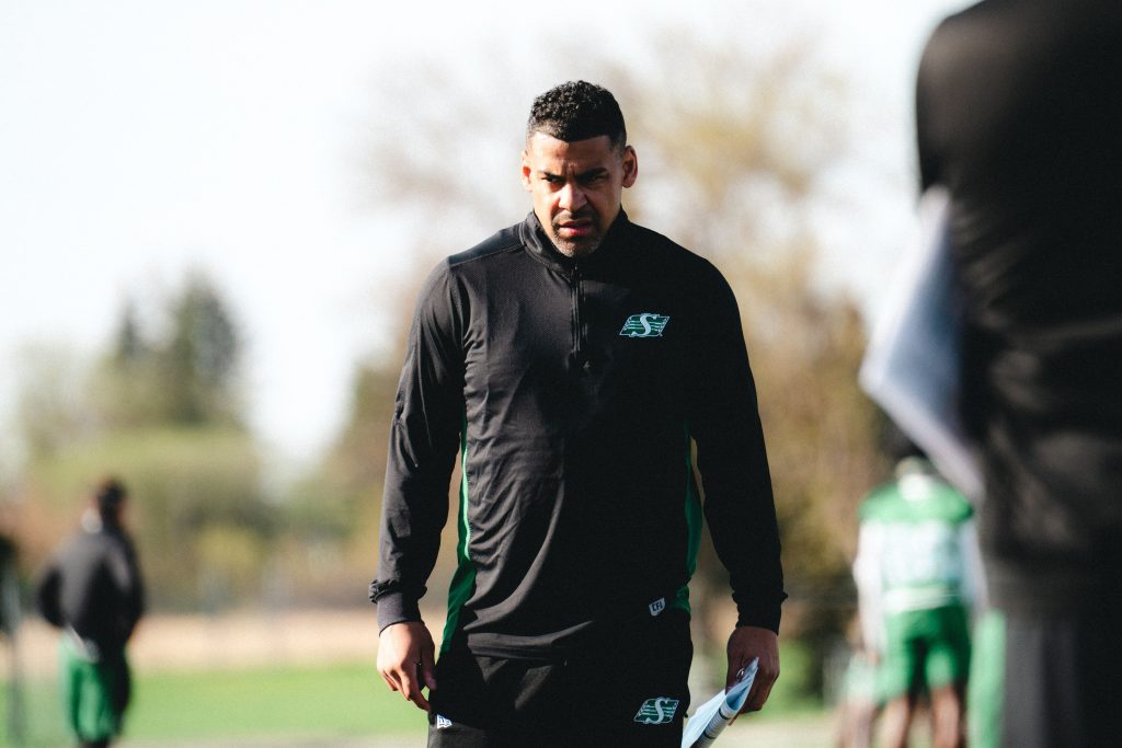 CFL great Andrew Harris returns to football as Roughriders running ...