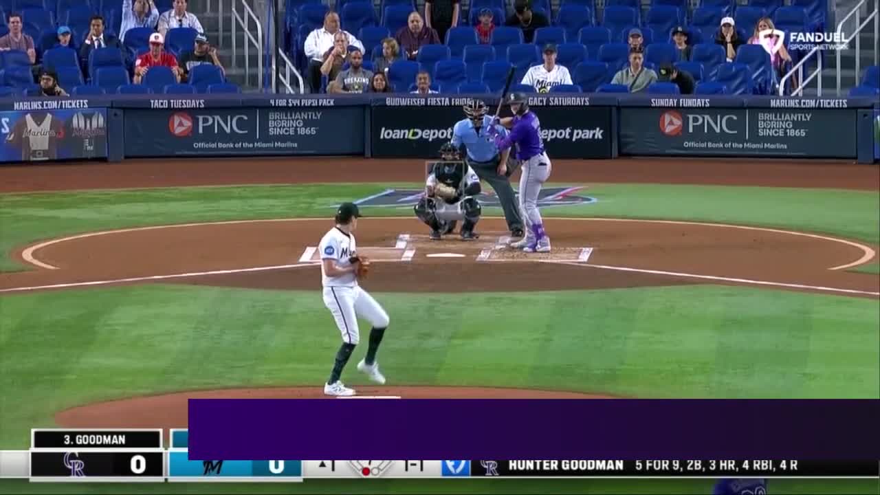 MLB-worst Rockies beat Marlins 3-2, securing a sweep in 1st series win of the season