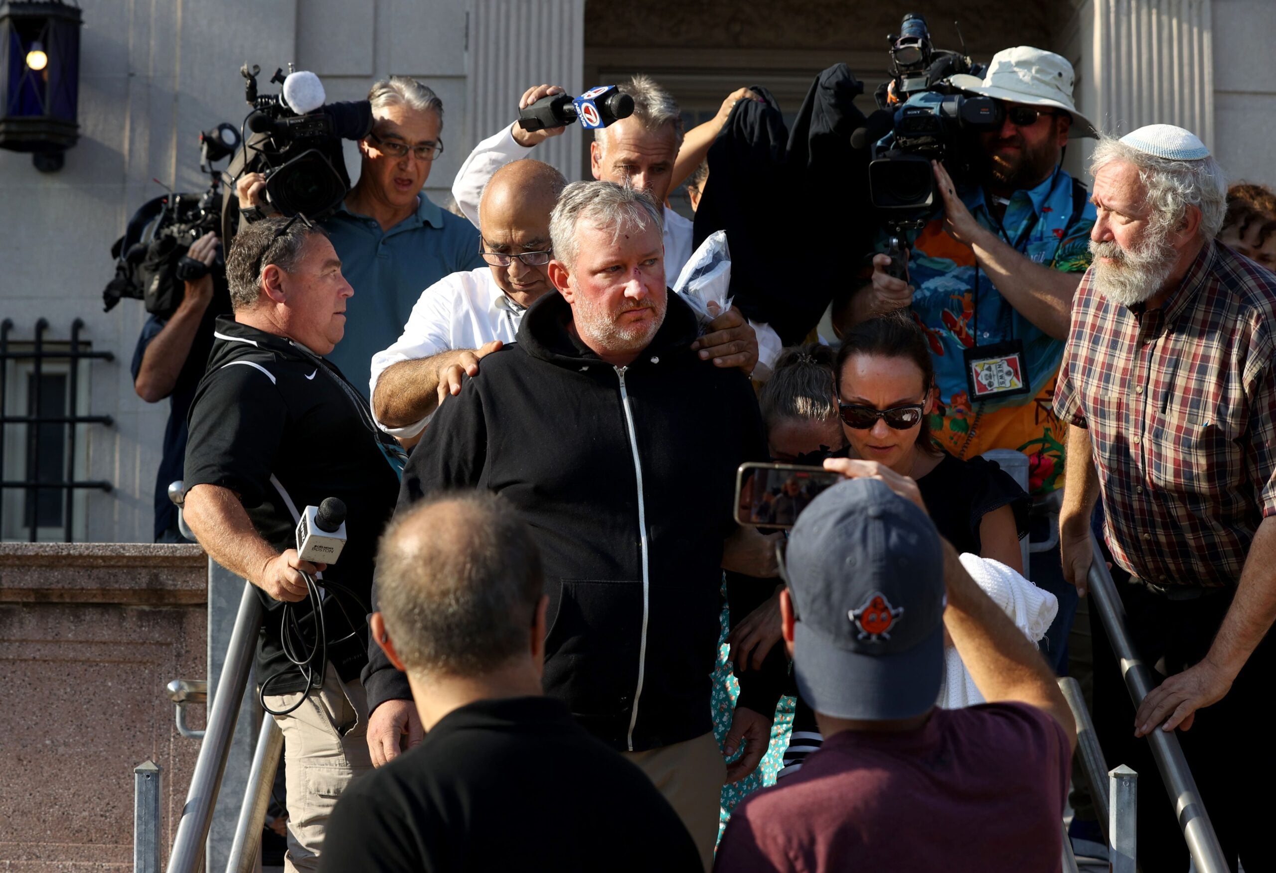 Man charged with shooting pro-Palestinian man in fight at Newton ...