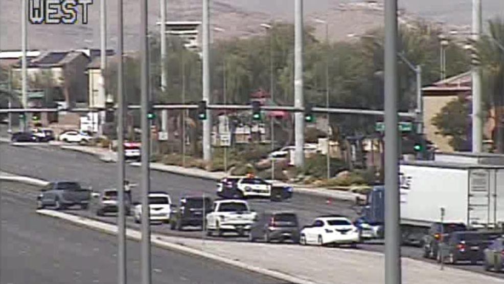 Woman killed after darting into road twice on Blue Diamond, police report