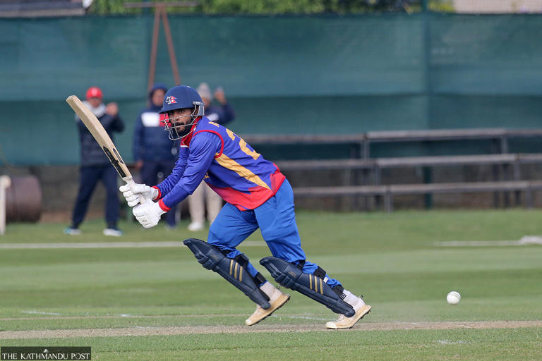 Aarif Sheikh inspires Nepal to a 5-wicket victory over the Netherlands
