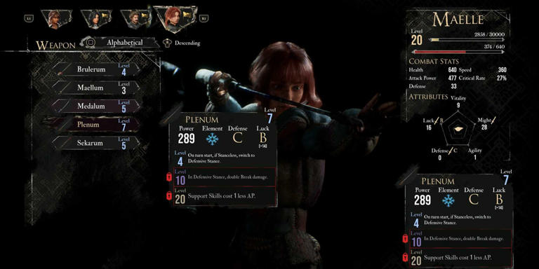 Clair Obscur: Expedition 33: Best Weapons For Maelle