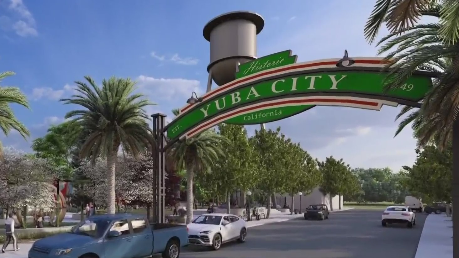 Amidst rising costs, Yuba City scales back its water tower plaza project