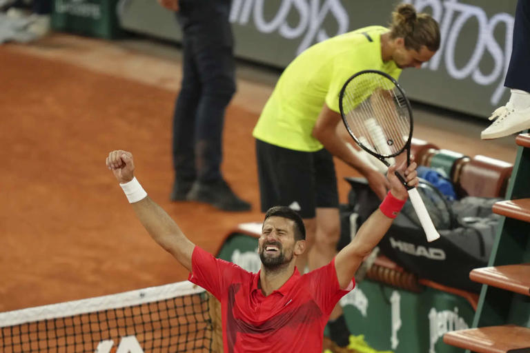 Novak Djokovic battles past Alexander Zverev to reach French Open semis ...