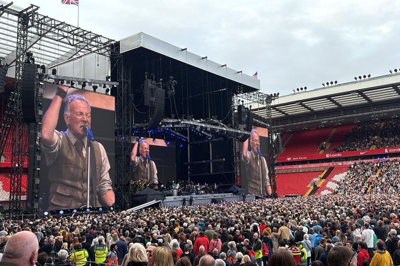 Bruce Springsteen's explosive message at Anfield as he issues powerful ...