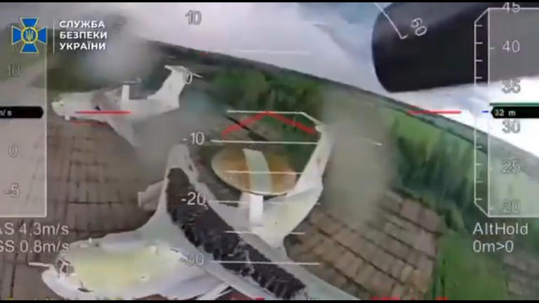 Ukrainian FPV Drone Strike Hits Russia's Rare and Vital A-50U, New ...