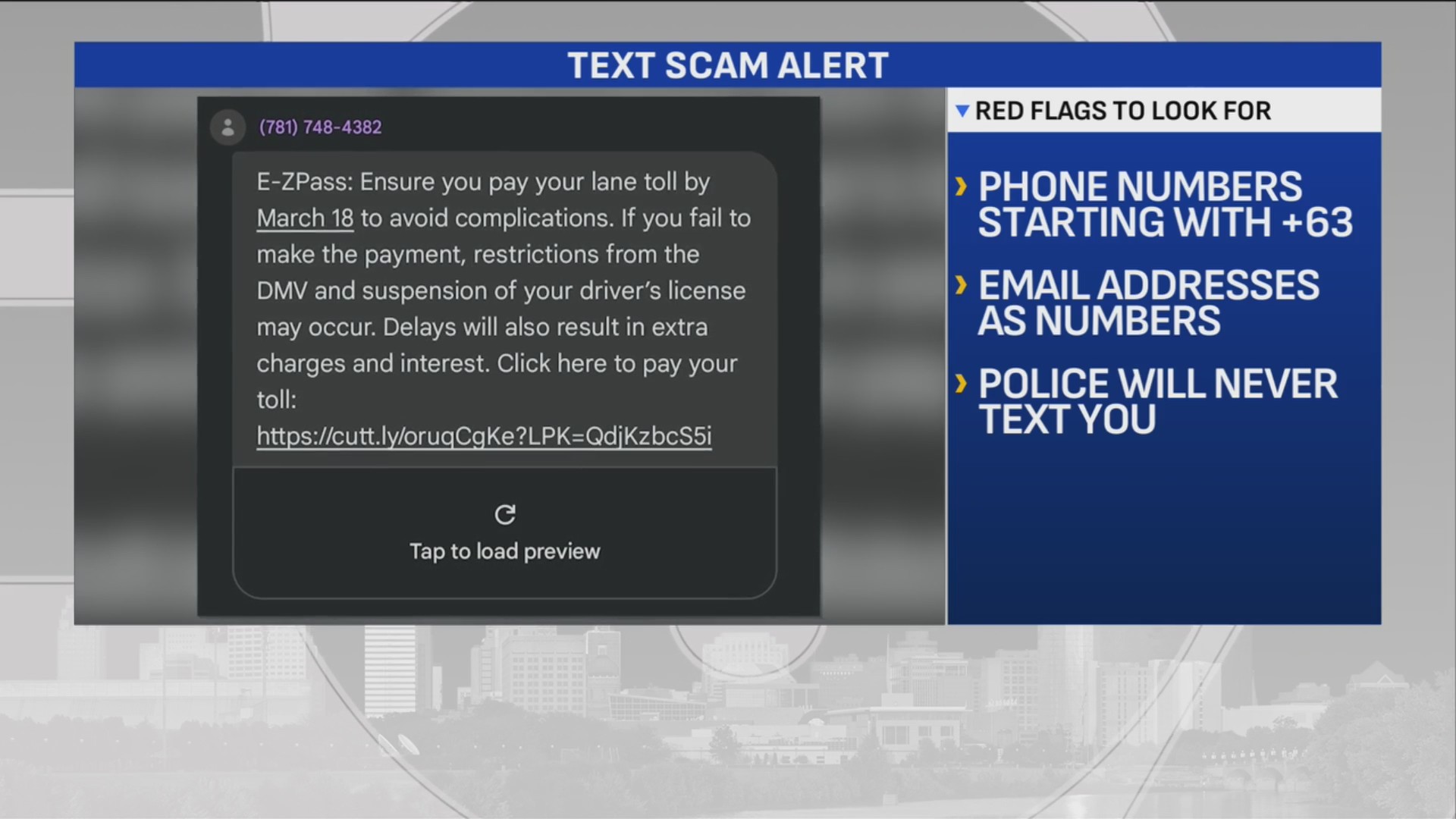 Text scam urges Indiana users to pay outstanding traffic tickets