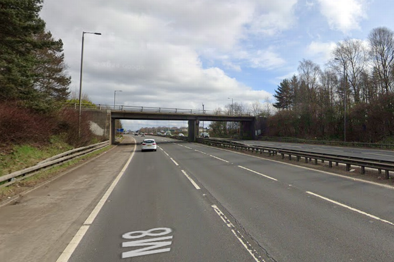 Lorry rams into bridge on M8 as Renfrew road closed for the ...