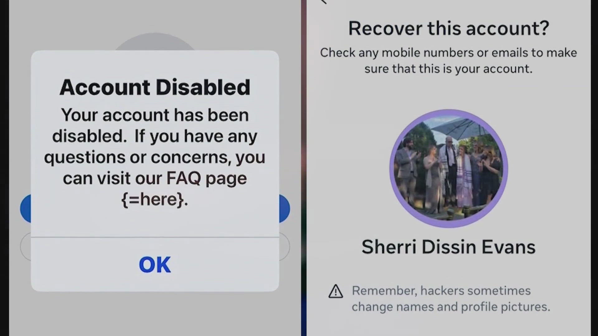 Pennsylvania woman says Facebook hack turned into something much worse