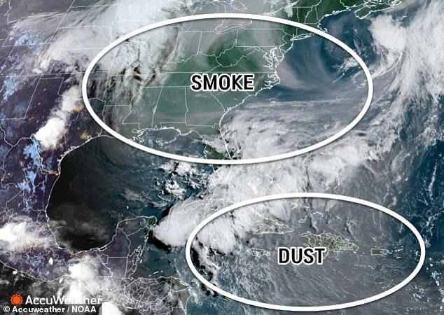 Parts of US brace for 'dirty rain' as massive airborne threat chokes ...