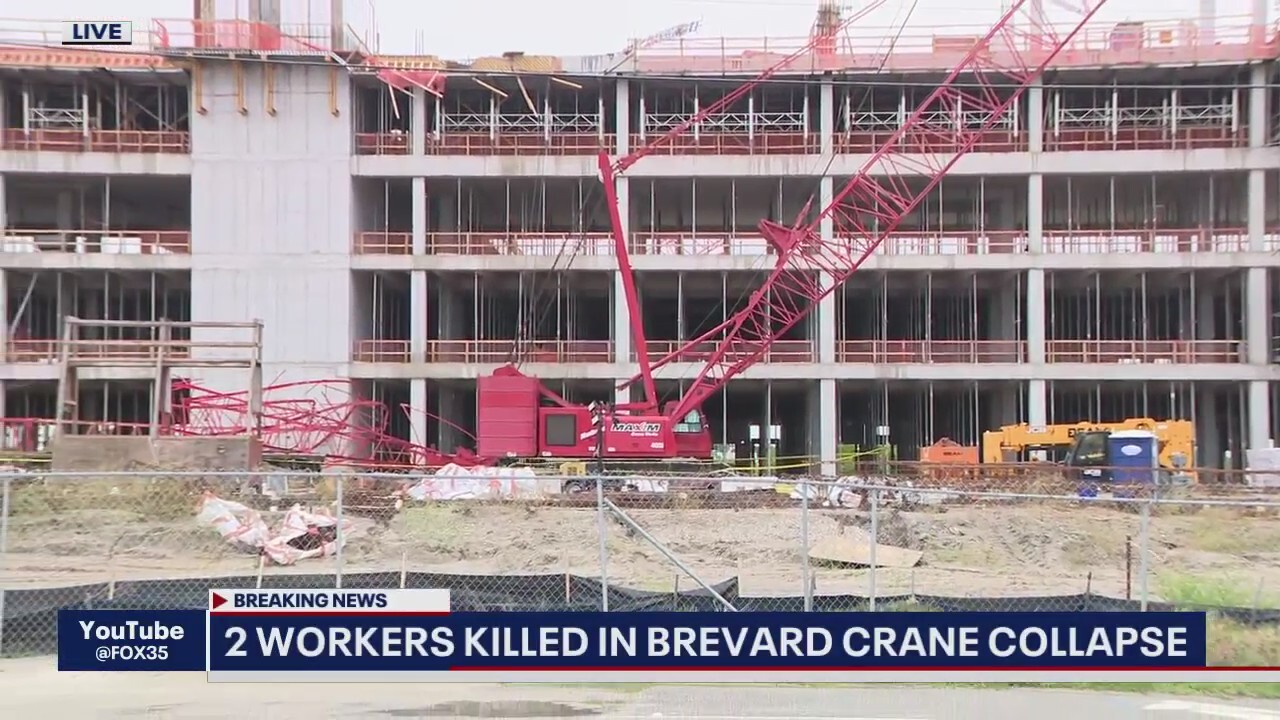 Crane collapse kills 2 workers in Merritt Island: BCSO