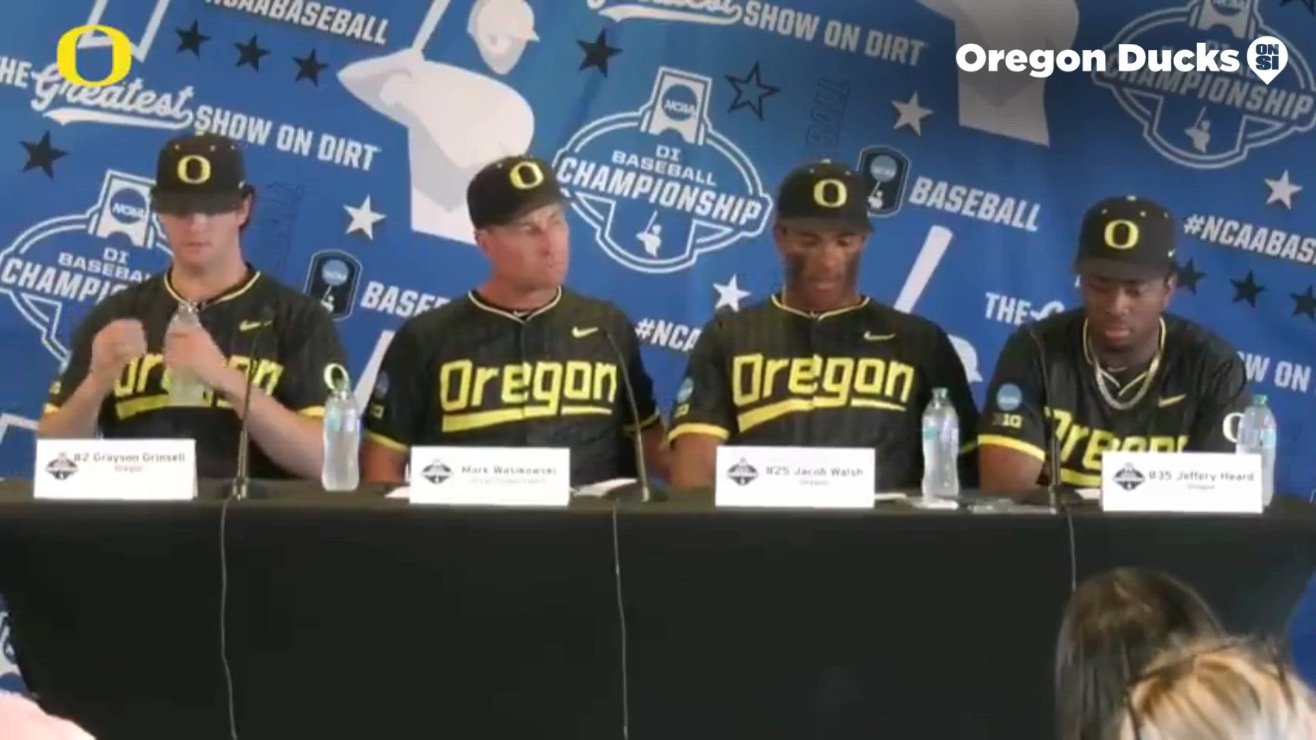 Oregon Baseball's Jacob Walsh Talks Anson Aroz and Controversial Call